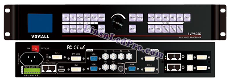VDWALL LVP605 LED Display Video Processor | LVP605S, LVP605D